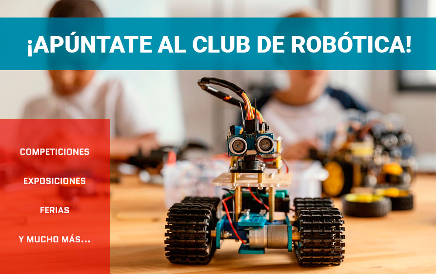 ¡Únete al club de robótica!